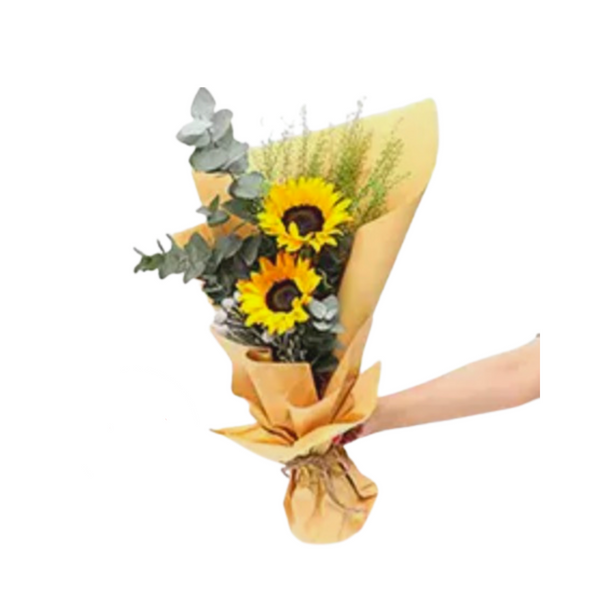 [Fresh Flower] Sunflower Brown Wrapper (Klang Valley Delivery Only) | Giftr - Malaysia's Leading ...