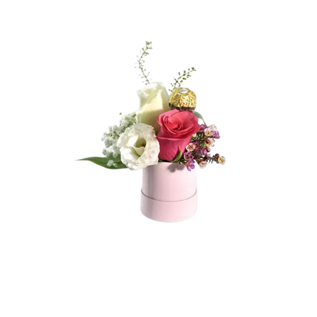 [Fresh Flower] Rose + Ferrero Rocher Flower Box (Klang Valley Delivery ...