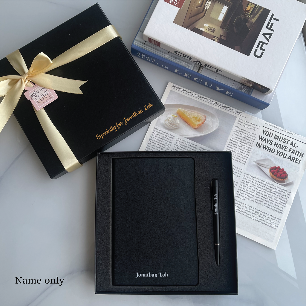 Personalised Gift Box - Notebook Set with Pen [Nationwide Delivery ...
