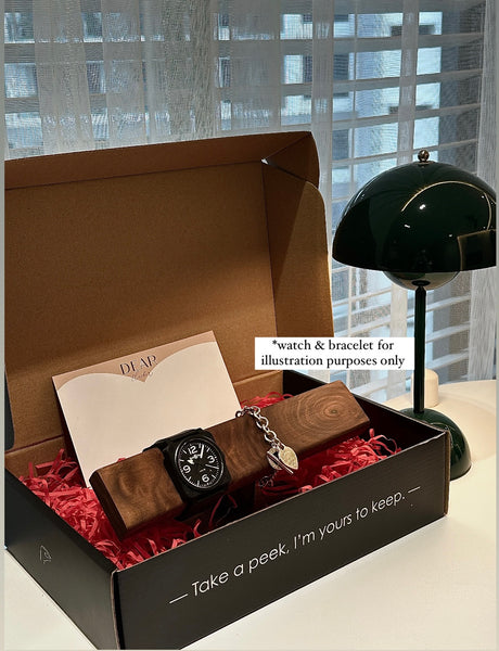 Customised Wooden Watch Holder · Jewellery Holder | Walnut Wood (Natio ...