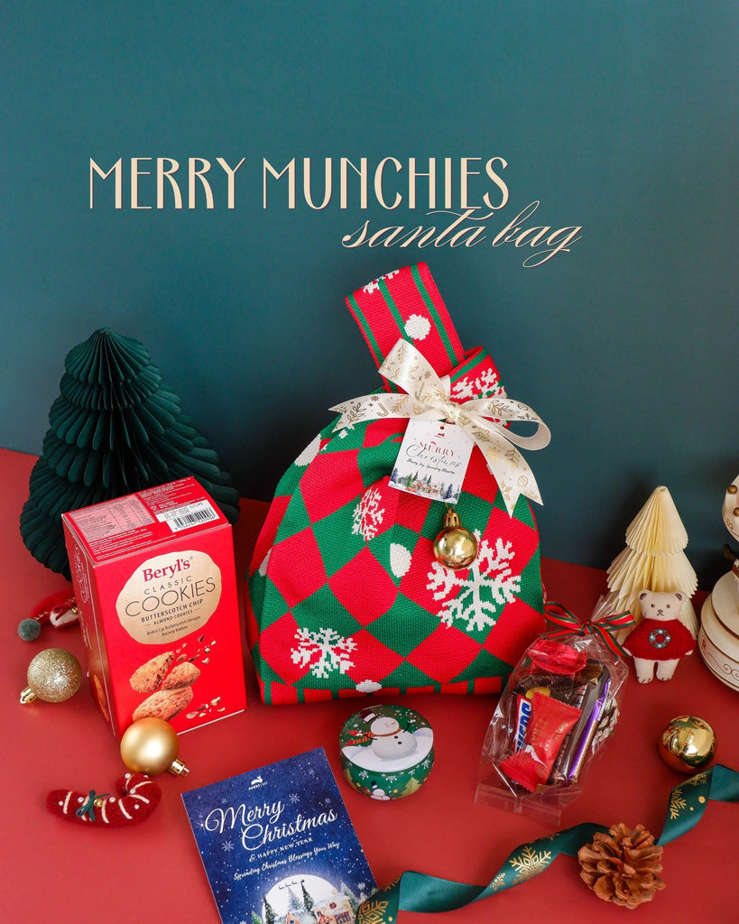 Merry Munchies Santa Bag (Nationwide Delivery) | Giftr - Malaysia's Leading Online Gift Shop