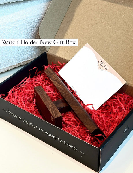 Customised Wooden Watch Holder · Jewellery Holder | Walnut Wood (Natio ...