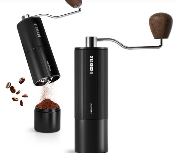 STARESSO Classic Combo Set (SP200 Basic Portable Espresso Maker + D6 S ...