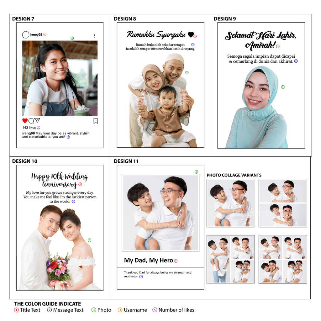 Personalized Maple Wood Photo Printing Frame Night Light - Valentine's ...