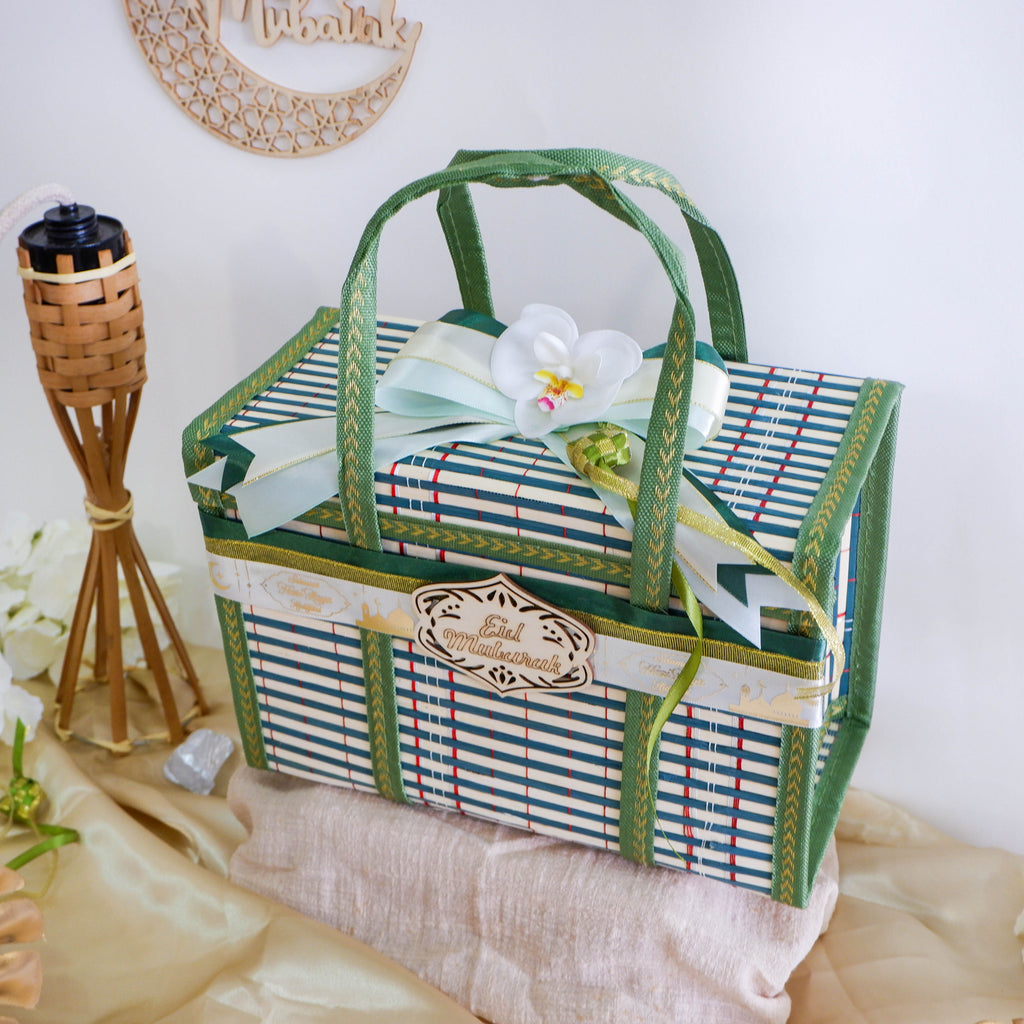 Sinar Syawal Bamboo Basket (Klang Valley Delivery) - Hari Raya Hampers ...