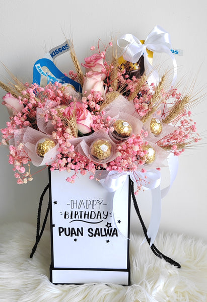Personalised Wording Box With Chocolates [Klang Valley Delivery Only ...