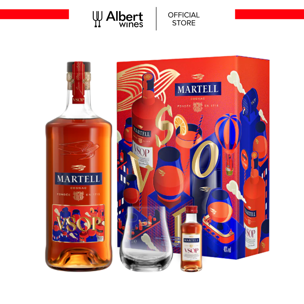 Martell VSOP Red Barrels Limited Edition 2025 (with Glass & VSOP minia ...
