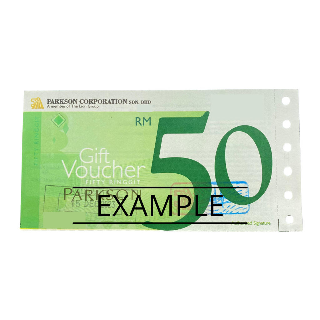 Parkson Gift Voucher | Giftr - Malaysia's Leading Online Gift Shop