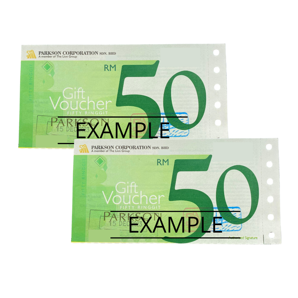 Parkson Gift Voucher | Giftr - Malaysia's Leading Online Gift Shop