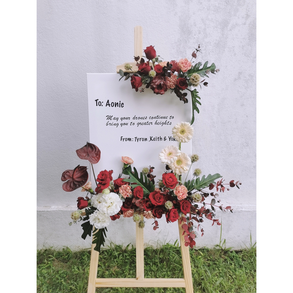 Congratulations Flower Stand (Klang Valley Delivery Only) | Giftr ...