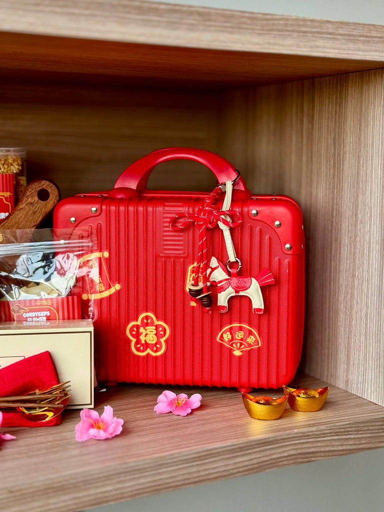 福运满箱 Abundant Fortune CNY Hamper Gift Set 2026 | Red Mini Handcarry Lu ...