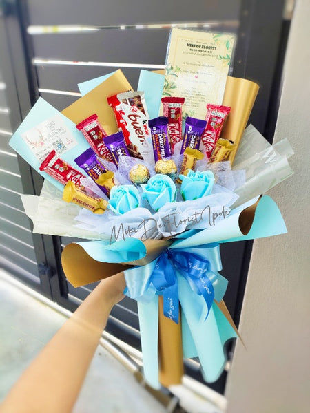 Mix Chocolate Bouquet (Ipoh Delivery Only) | Giftr - Malaysia's Leading ...