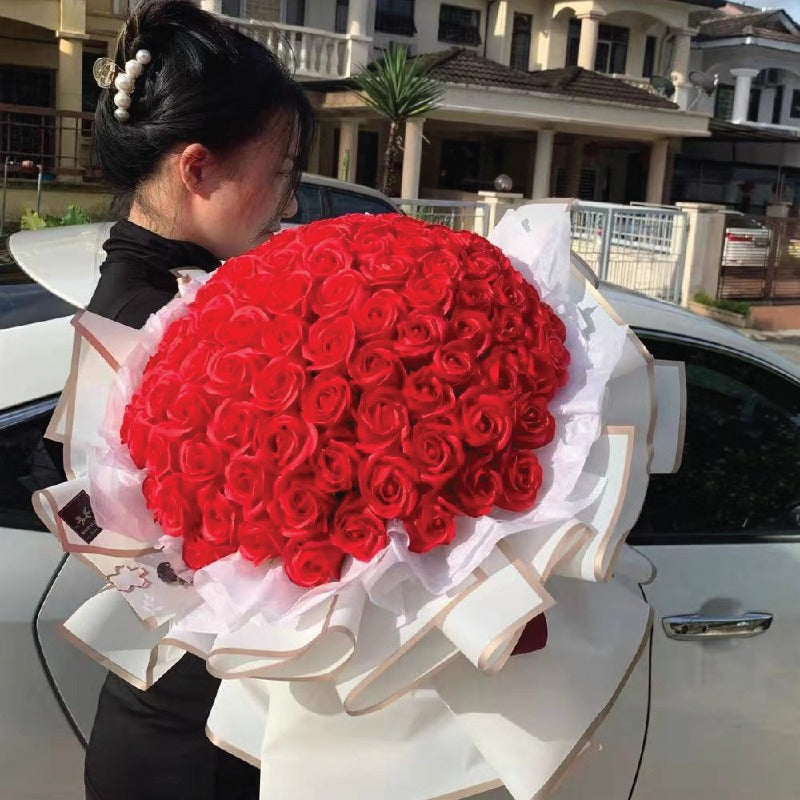 Marry Me Proposal Artificial Soap Roses Bouquet (Nilai / KL & Selangor ...