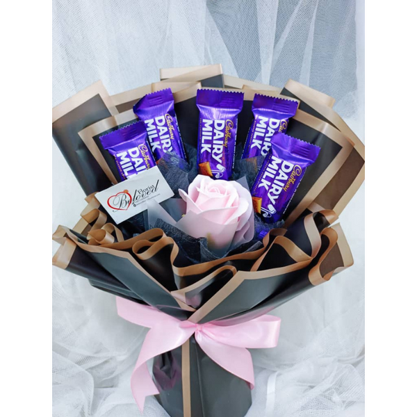 B107 - Cadbury Milk Soap Rose Bouquet (Klang Valley Delivery Only ...