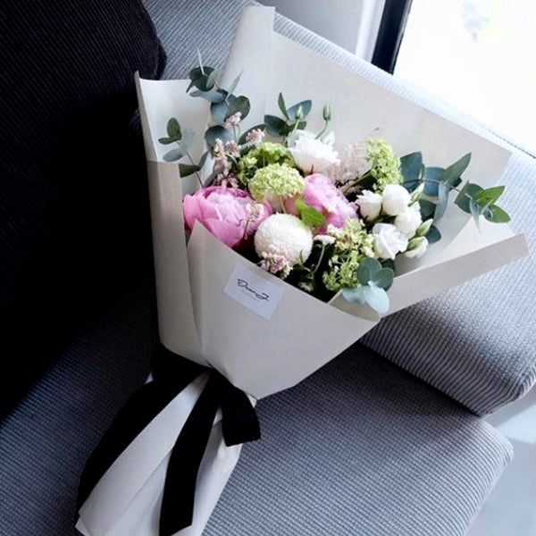 Peony and Ping Pong Bouquet | Giftr - Malaysia's Leading Online Gift Shop