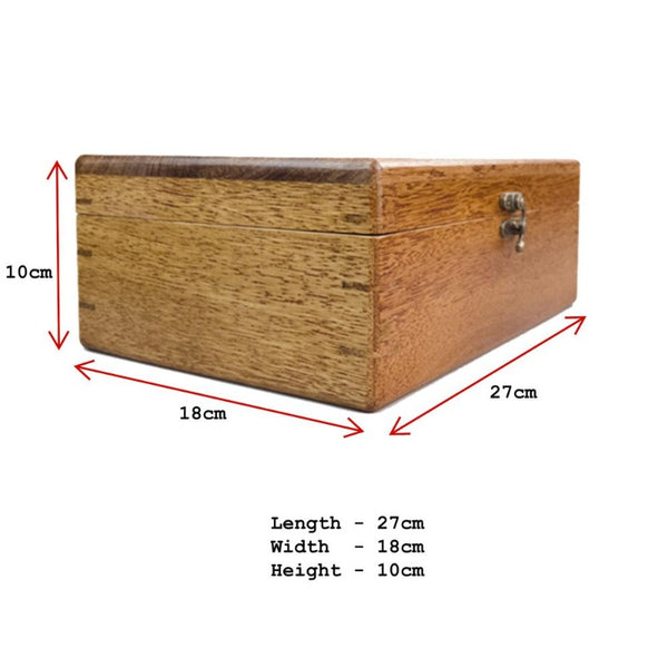 Merbau Wood Storage Box (Nationwide Delivery) | Giftr - Malaysia's ...