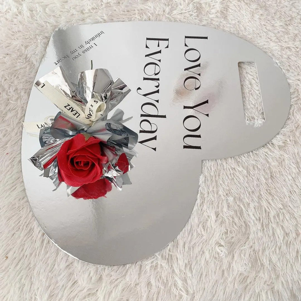 520 Love Card Flower Bouquet (Johor Bahru Delivery Only) | Giftr ...