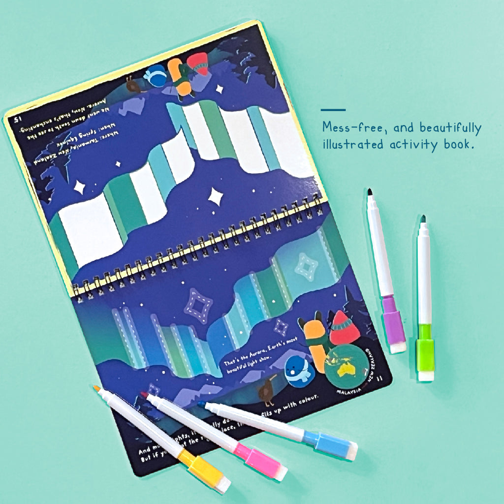 Unique Story & Activity Book Bundles by Atom & the Dot - Glow in the D ...