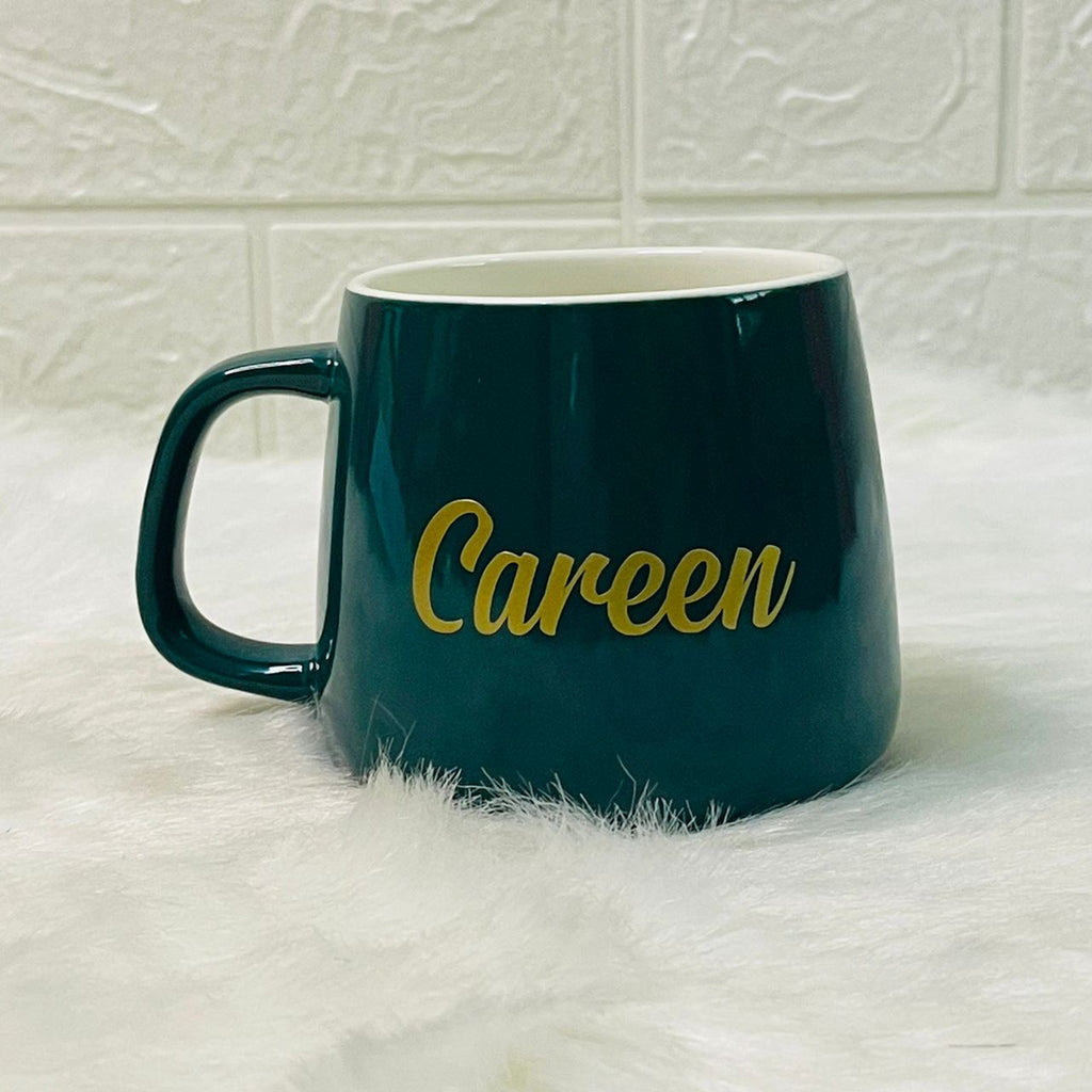 Personalised Ceramic Coffee Mug With Constant Cup Warmer Heater Pad, S ...