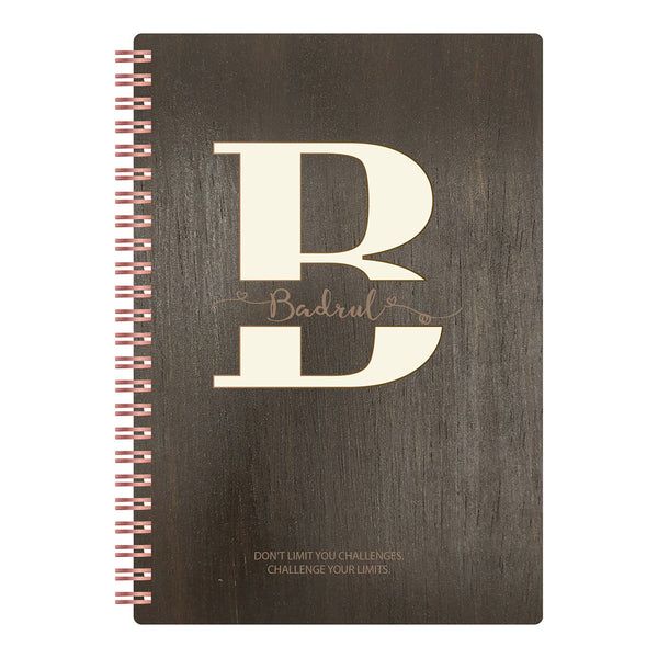 Monogram Laser Cut Custom Notebook (Nationwide Delivery) | Giftr ...
