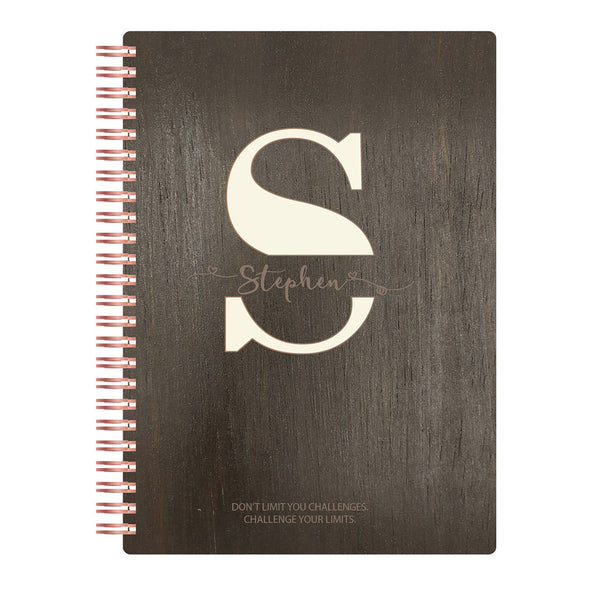 Monogram Laser Cut Custom Notebook (Nationwide Delivery) | Giftr ...