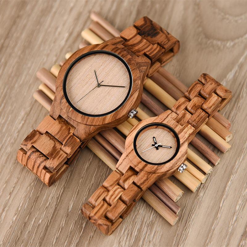 Personalised Wooden Watch Plain Watch Simple & Nice (Nationwide Delive ...