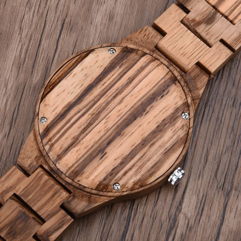 Personalised Wooden Watch Plain Watch Simple & Nice (Nationwide Delive ...