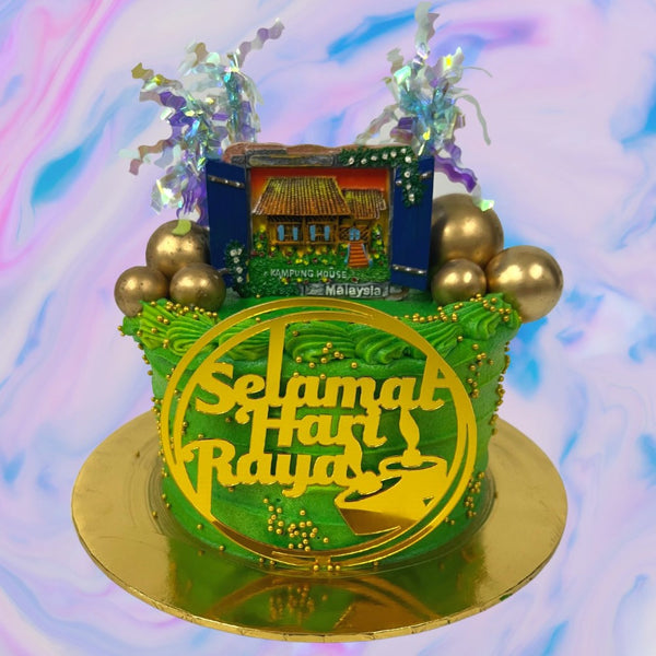 (Hari Raya) Kampung Halaman Cake 5 inch | (Klang Valley Delivery Only ...