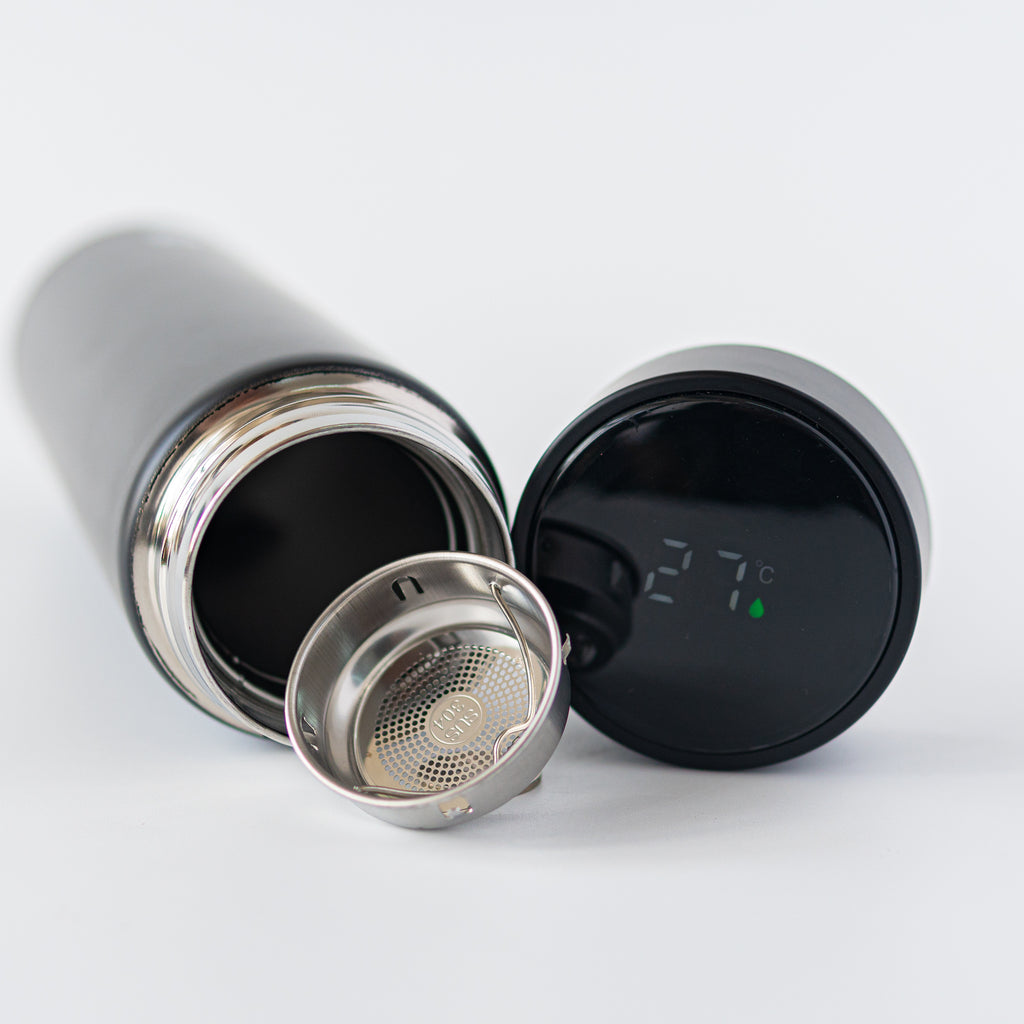 Messengerco Gift: Personalised LED Temperature Thermal Flask (Nationwi ...