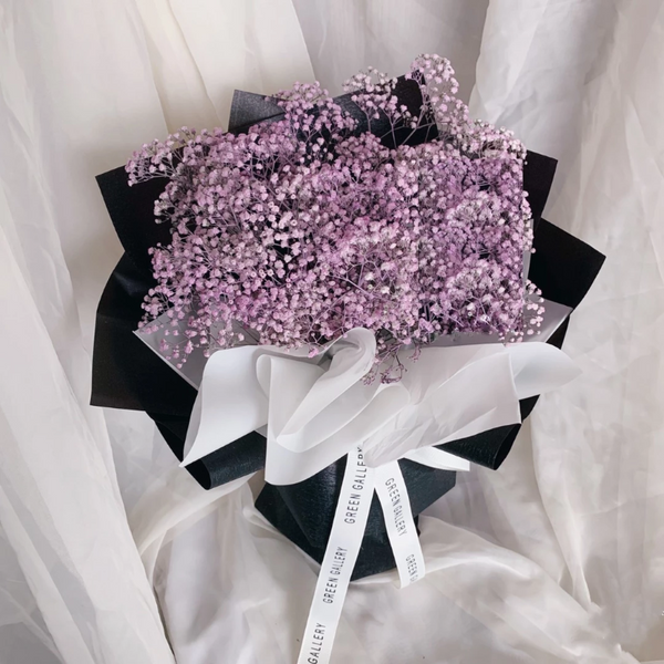 Purple baby breath Bouquet (Kuching Delivery Only) | Giftr - Malaysia's ...