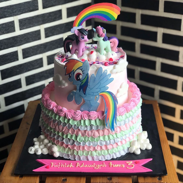 Cartoon Small Horse Inspired Cake (Negeri Sembilan Delivery) | Giftr ...