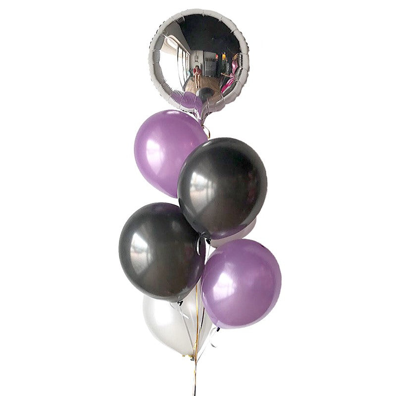 Metallic Latex balloon Bunch | Giftr - Malaysia's Leading Online Gift Shop