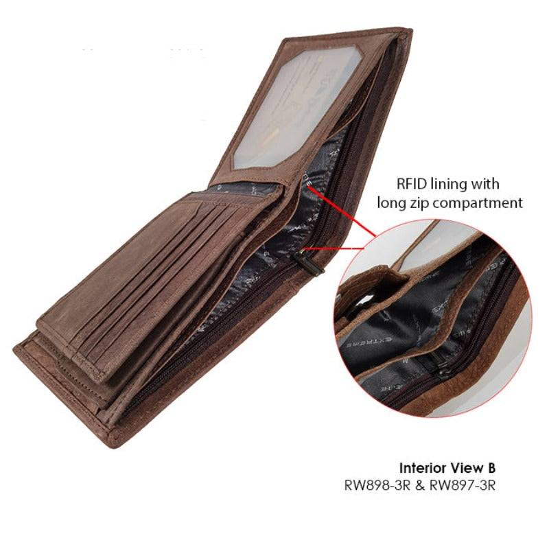 RFID Leather Large Wallet (Nationwide Delivery) | Giftr - Malaysia's ...