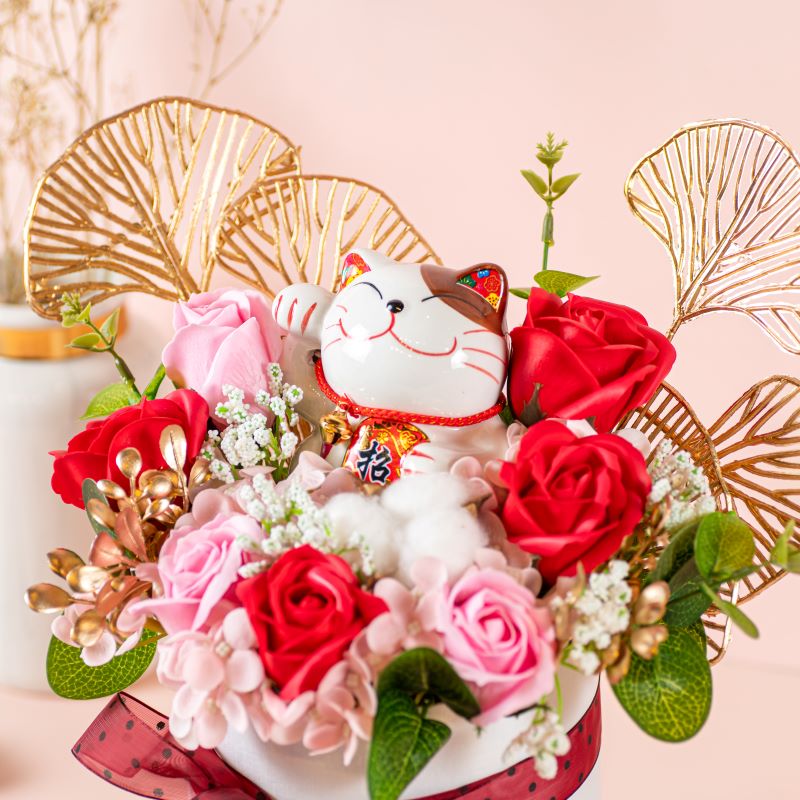 Lilian Congratulations Flower Box (Soap Flower) | Klang Valley Deliver ...