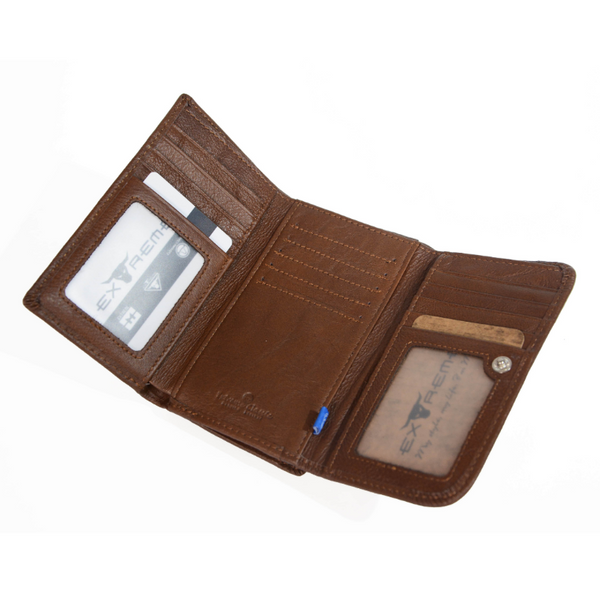 Leather 3 Fold Long Wallet (Nationwide Delivery) | Giftr - Malaysia's ...