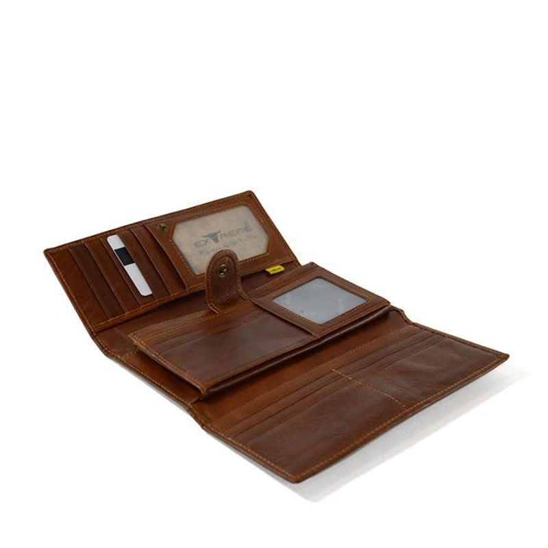 RFID Leather 3 Fold Long Wallet Option 1 (Nationwide Delivery) | Giftr ...