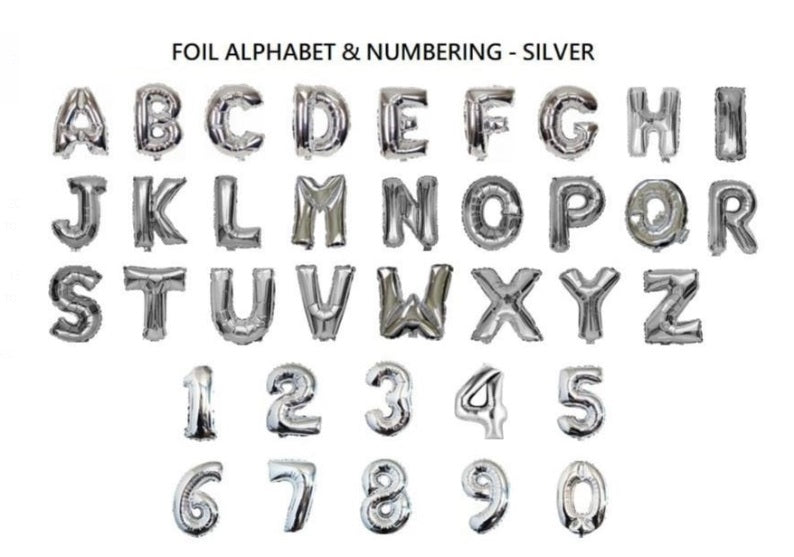 40" Numeric Helium Foil Balloon (Klang Valley Delivery) | Giftr ...