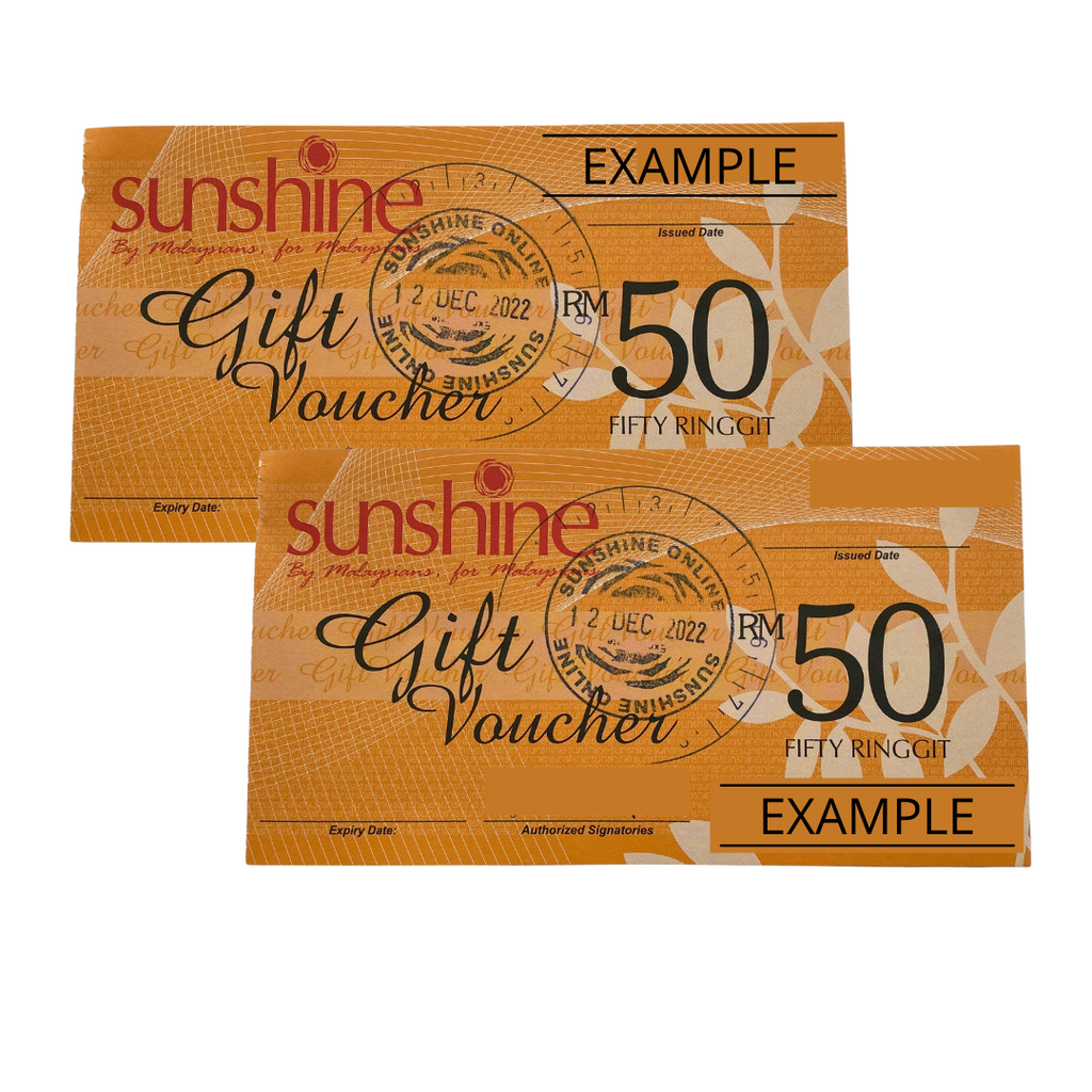 Sunshine Retail Gift Voucher (Test) | Giftr - Malaysia's Leading Online ...