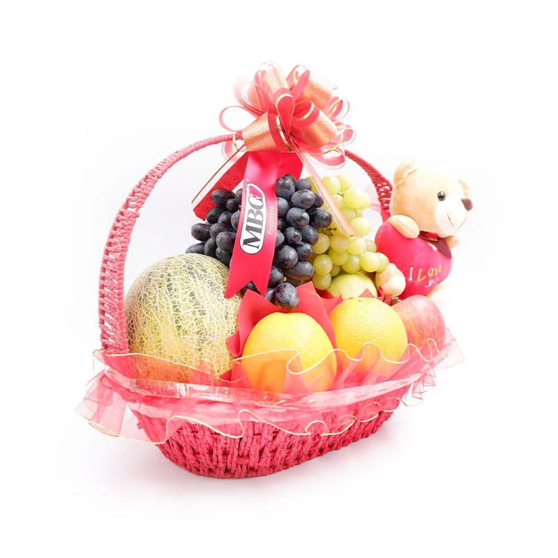 Sweetheart Fruit Basket - Signature (7 Types of Fruits) | Klang Valley ...