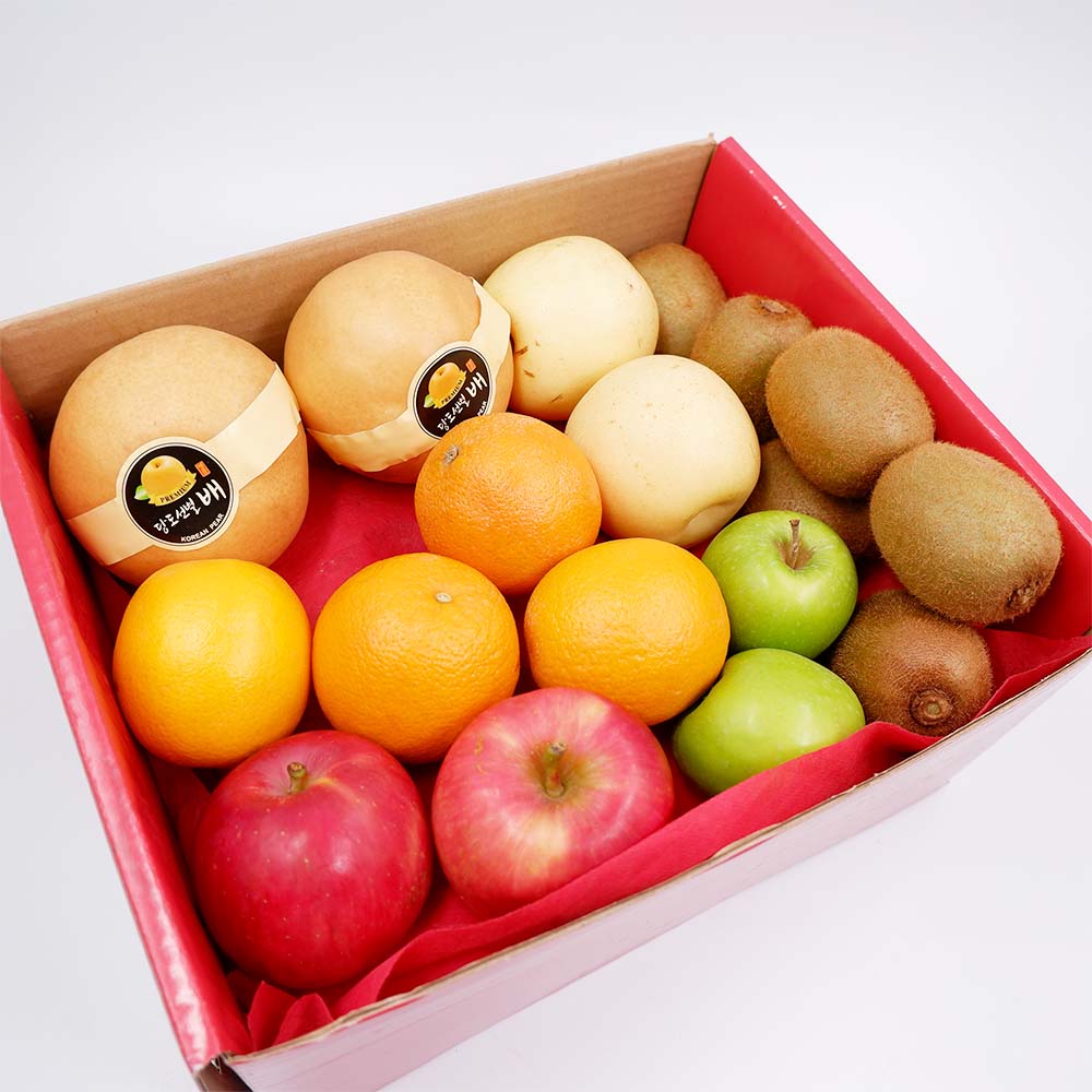 Six Colour Fruit Box | 6 Types of Fruits (Klang Valley Delivery Only ...