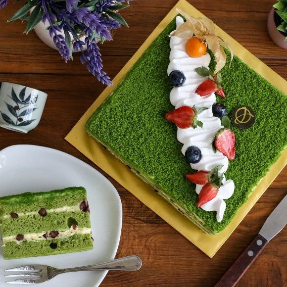 Green Tea Sponge Cake (Penang Delivery Only) | Giftr - Malaysia's ...