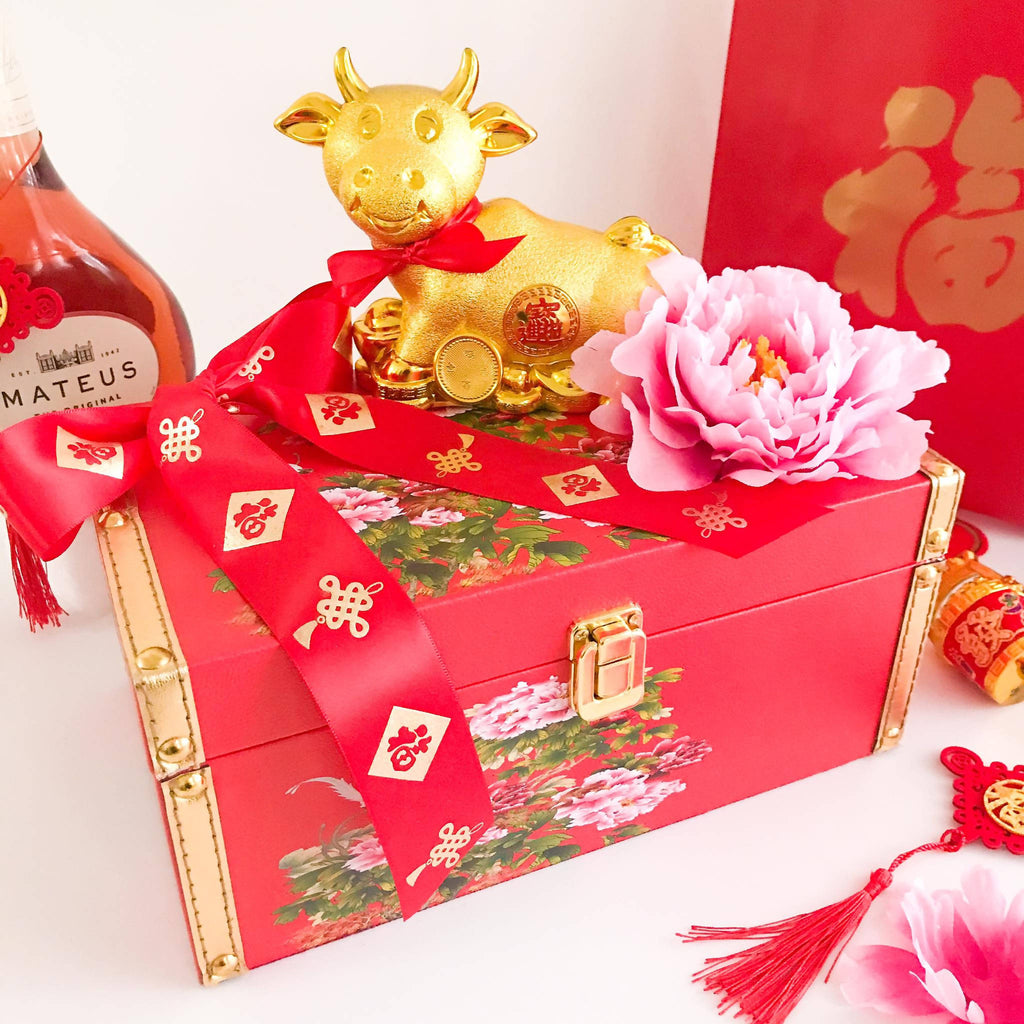 Chinese New Year 2021 Lucky Gold Ingot Leather Box | Giftr - Malaysia's ...