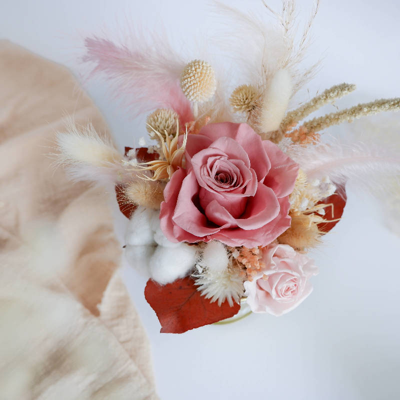 Pure Love Personalised Preserved Flower Pot | Giftr - Malaysia's ...