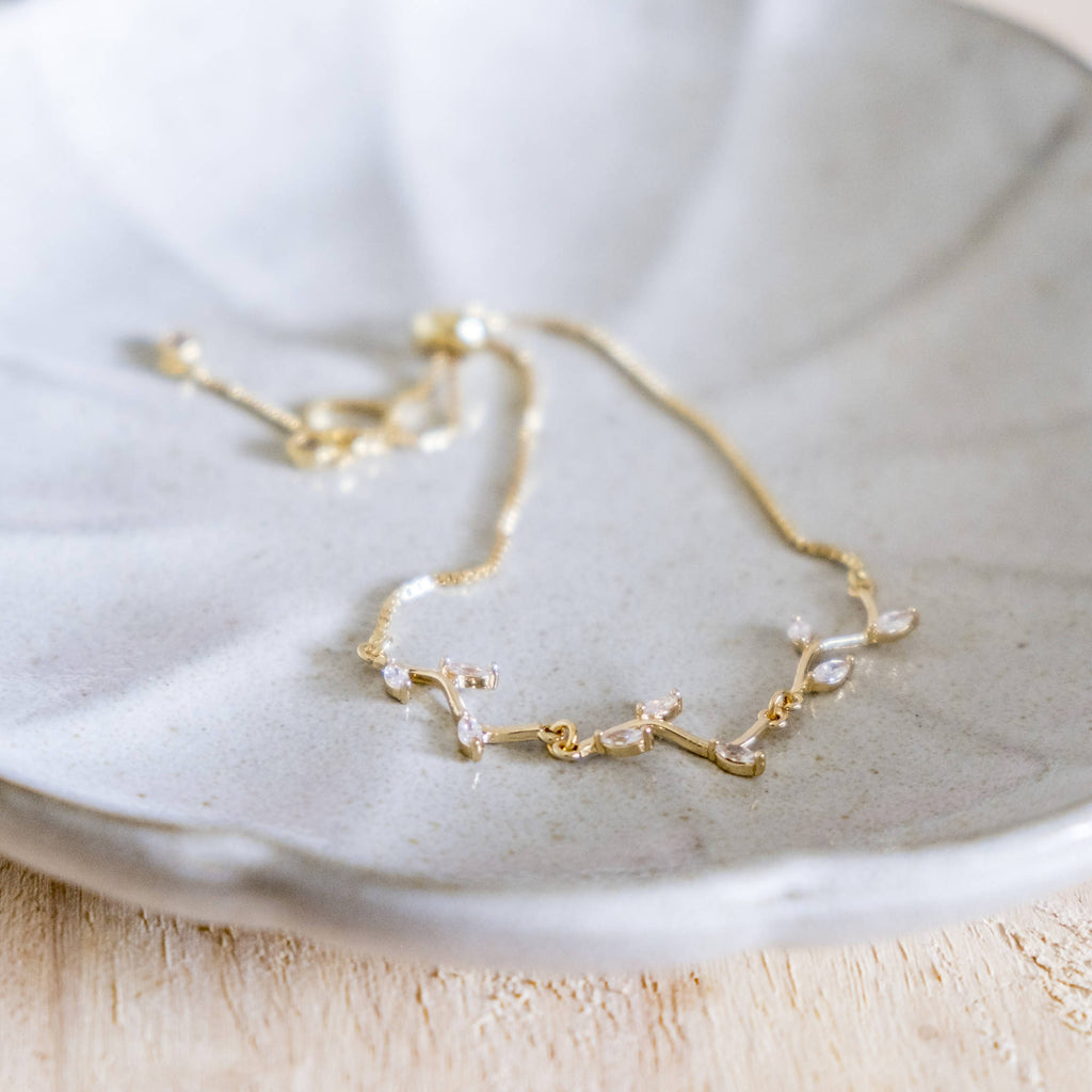 Effulgent Handmade Gold Bracelet #1 Leaf | Giftr - Malaysia's Leading ...