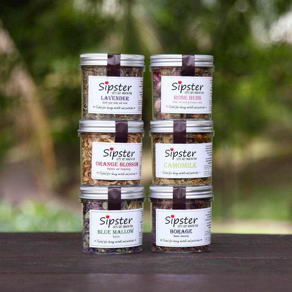 Sipster Flower Teas - Double Health Boost - Personalised | Giftr ...