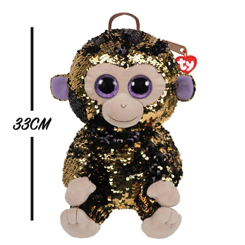 Ty Fashion - Coconut The Golden Monkey Sequins Backpack (Nationwide De ...