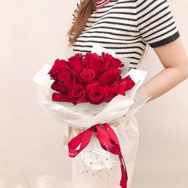 Red Roses Bouquet - Just For You (Penang Delivery Only) | Giftr ...